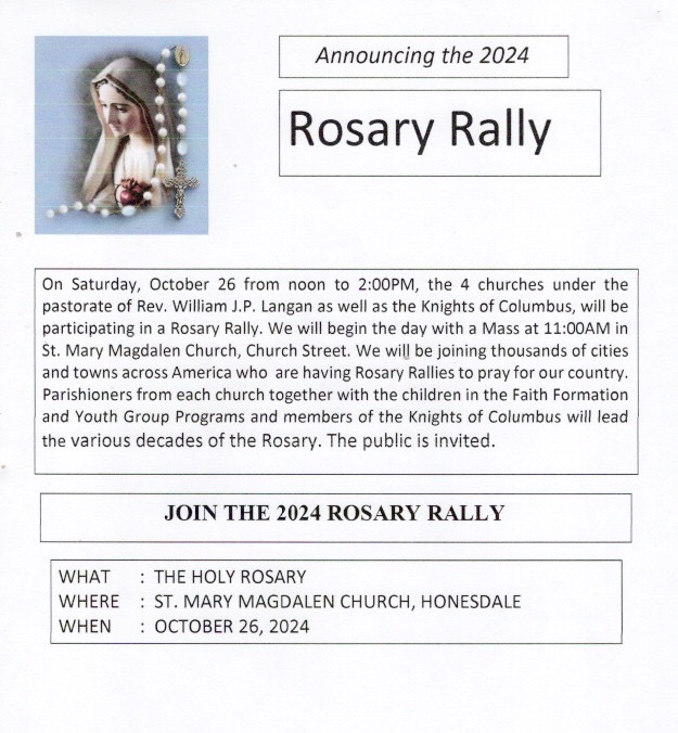 Welcome to the Catholic Community of St. John the Evangelist, St. Mary ...